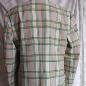 Sears | Suits & Blazers | Vintage Mens Sears Plaid Sport Coat Like New ...